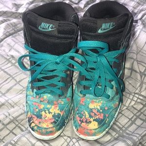 Nike | Shoes | Limited Edition Custom Nike Dunk Sky High | Poshmark